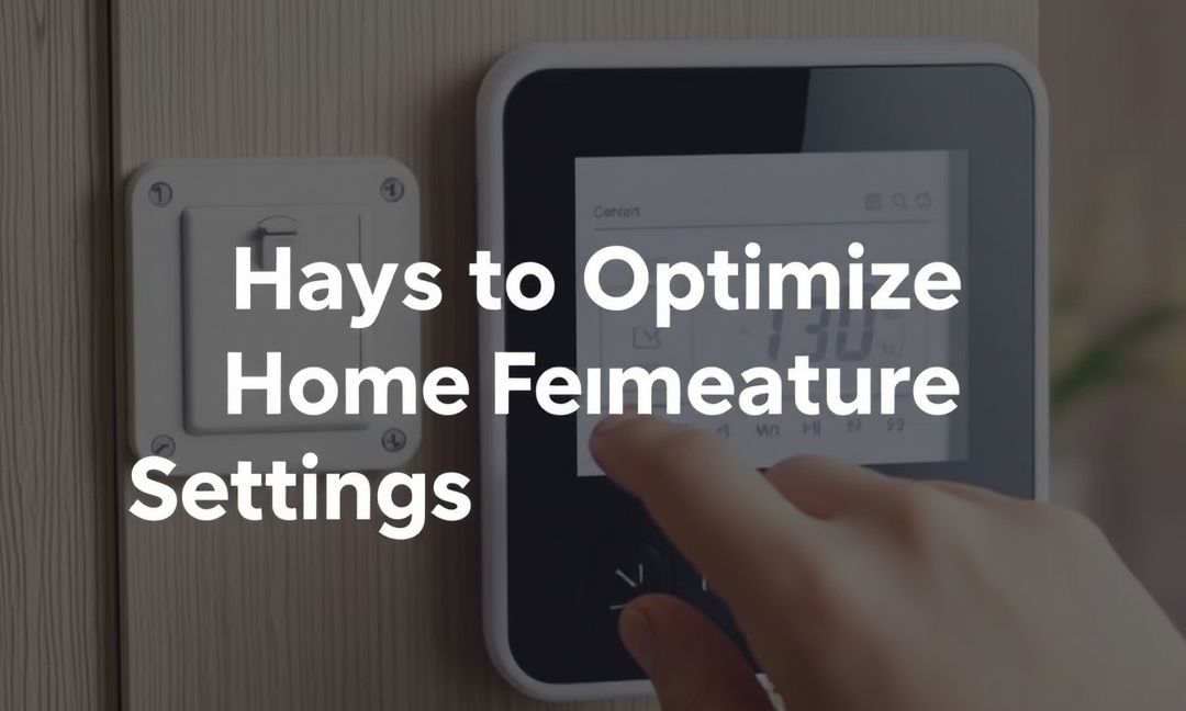 Efficient Home Temperature Tips For Comfort